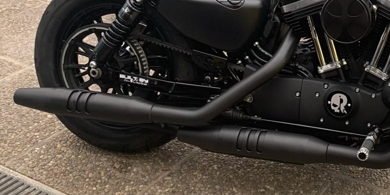 Harley Sportster Auspuff